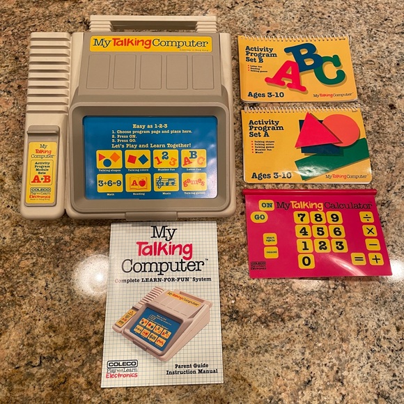 Coleco | Toys | Vintage Coleco My Talking Computer 986 | Poshmark